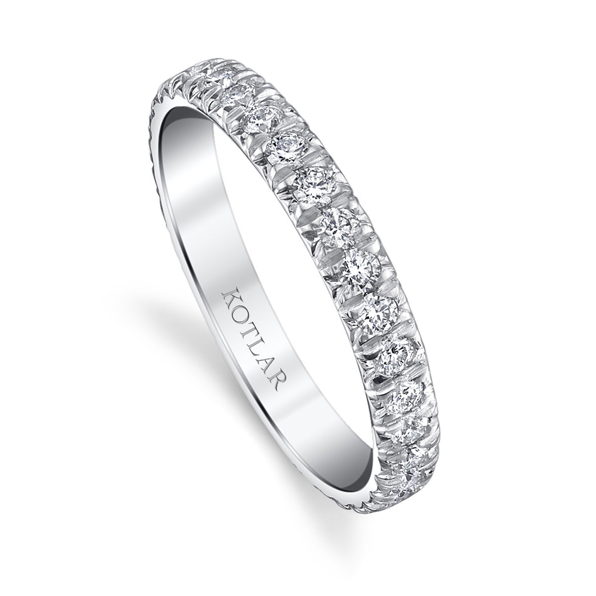 Artisan Pave French Cut Band | Schwarzschild Jewelers