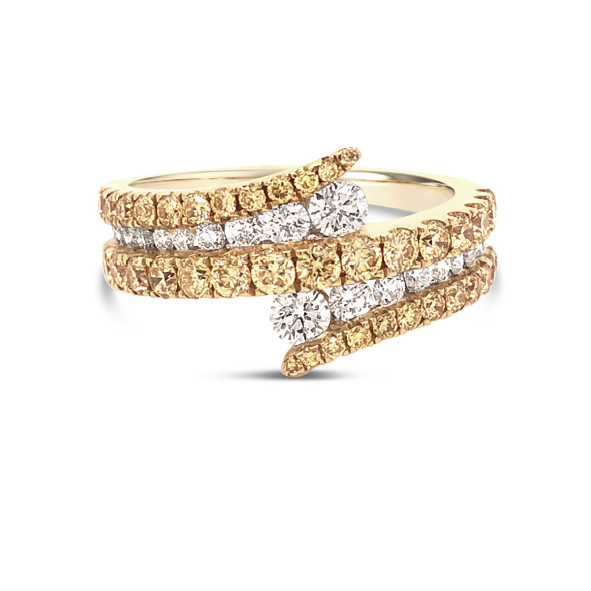 Diamond Dazzle Swirl Ring | Schwarzschild Jewelers