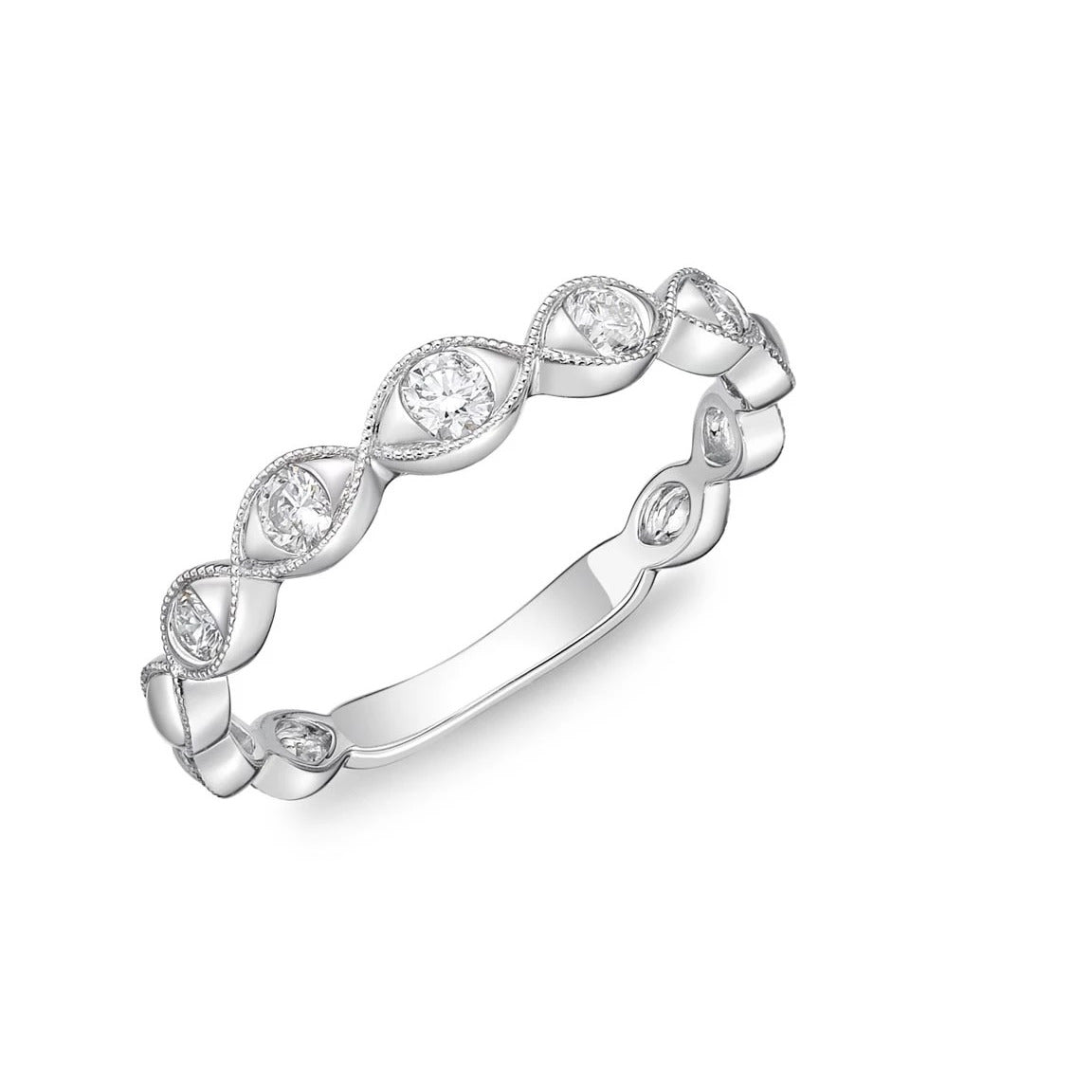 Stack em Up Round Wedding Band | Schwarzschild Jewelers