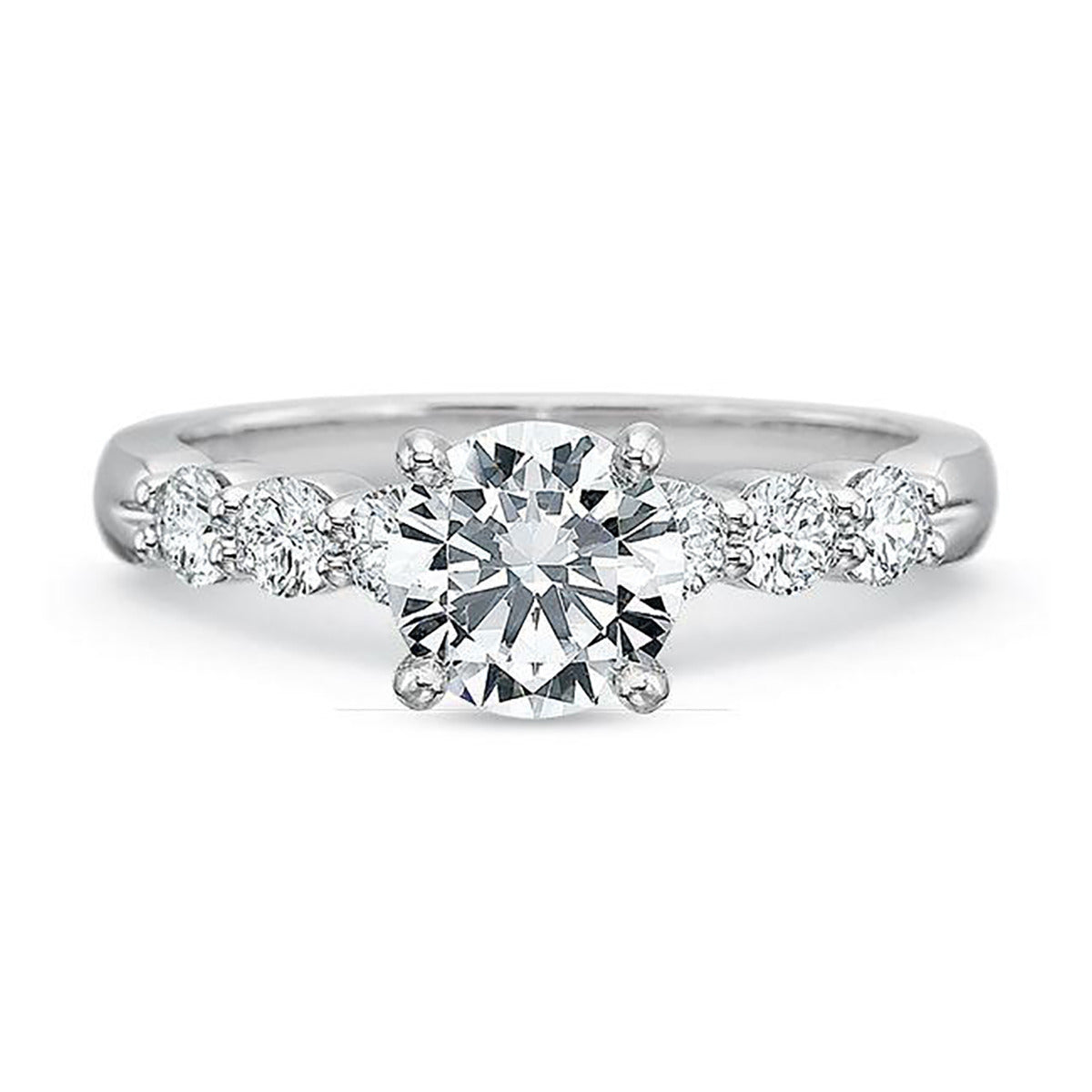 Classic Diamond 4 Prong Engagement Ring Setting | Schwarzschild Jewelers