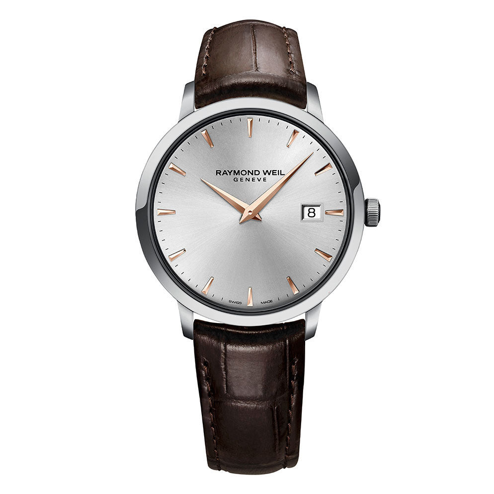 Classic Men's Silver Quartz Watch | Schwarzschild Jewelers