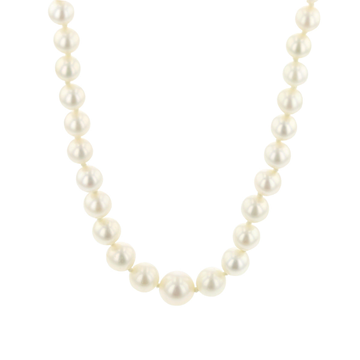 Graduated pearl necklace 20 inch store