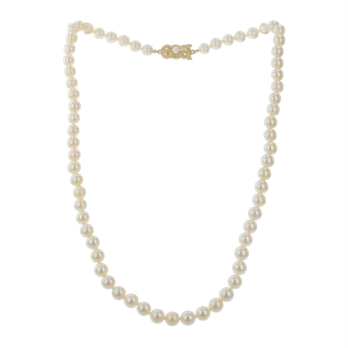 18 inch akoya pearl necklace store